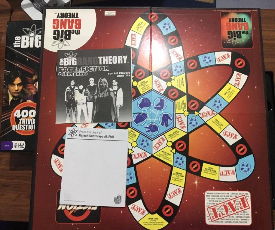 BIG BANG THEORY tv series TRIVIA BOARD GAME, Hobbies & Toys, Toys ...