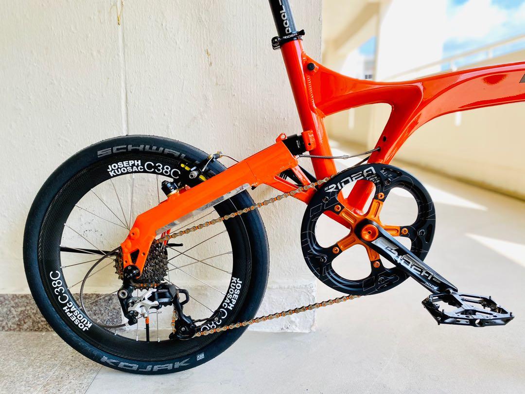 Birdy Gen 2 ( High Mod ) Orange, Sports Equipment, Bicycles & Parts ...