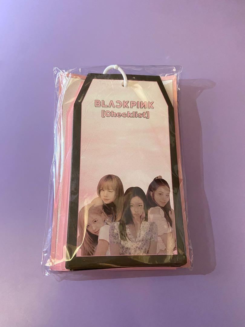 Blackpink chapter 1 checklist 全新, 興趣及遊戲, 收藏品及紀念品, 韓流 - Carousell
