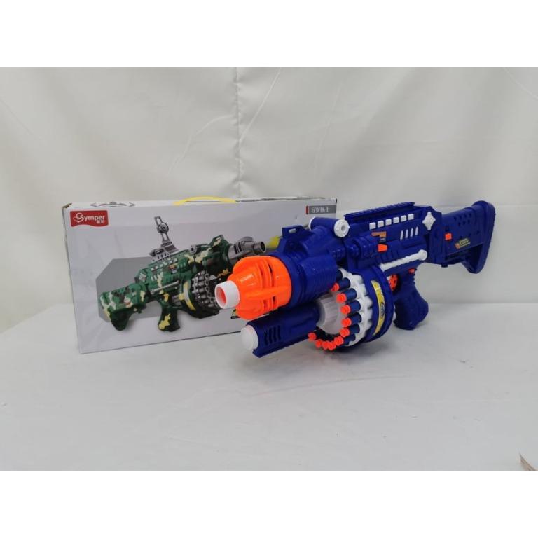 Blaster Electric Nerf Machine Battery Operated Semi Auto Nerf Gun with ...