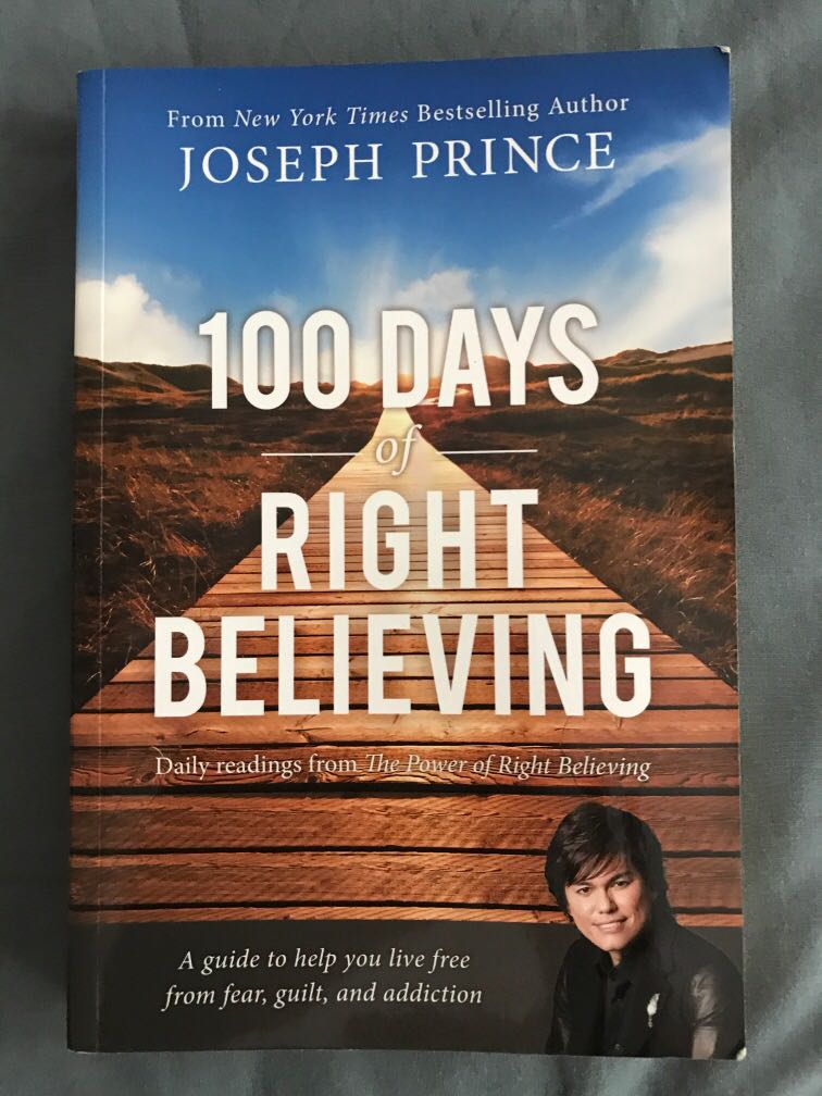 Christian Book: Joseph Prince : 100 Days of Right Believing : Daily ...