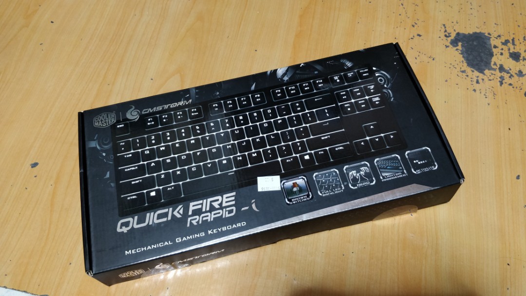 CM Cooler Master QuickFire Rapid-i TKL Mechanical Keyboard, Computers ...