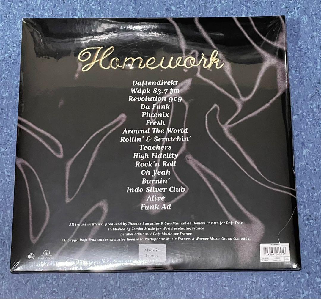 Daft Punk Homework Vinyl Records, Hobbies & Toys, Music & Media, Vinyls ...