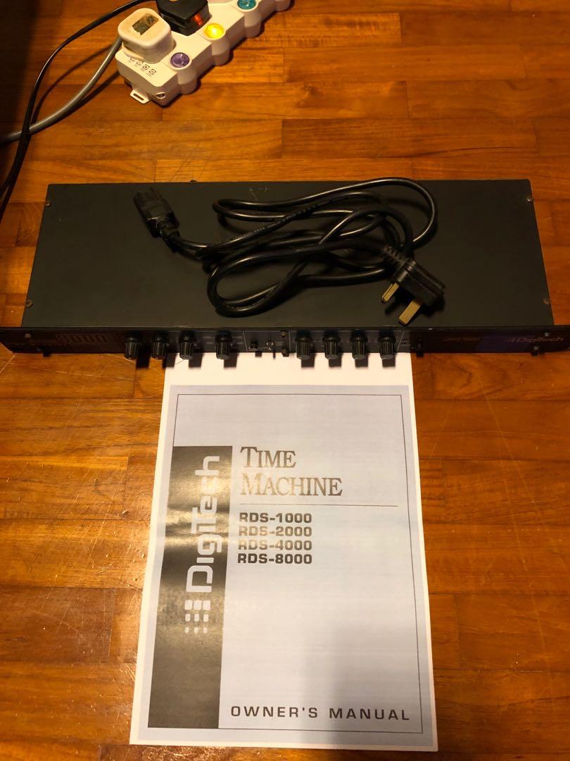 Digitech Time Machine RDS-8000 Digital Delay, Hobbies & Toys, Music ...