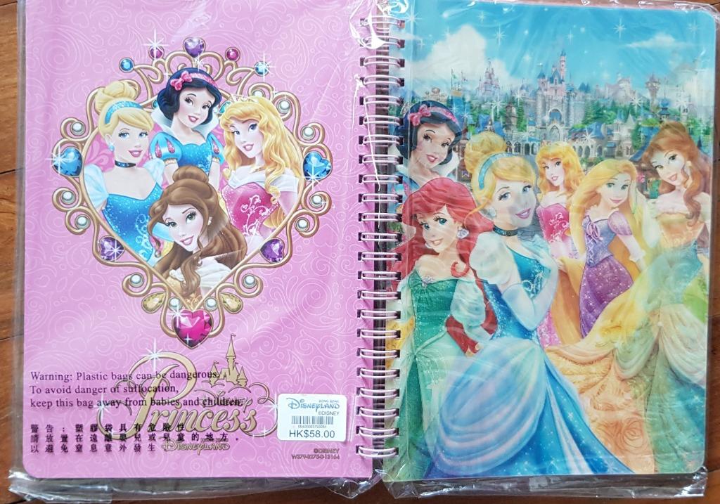 Disney Princess notebook, Hobbies & Toys, Stationery & Craft ...