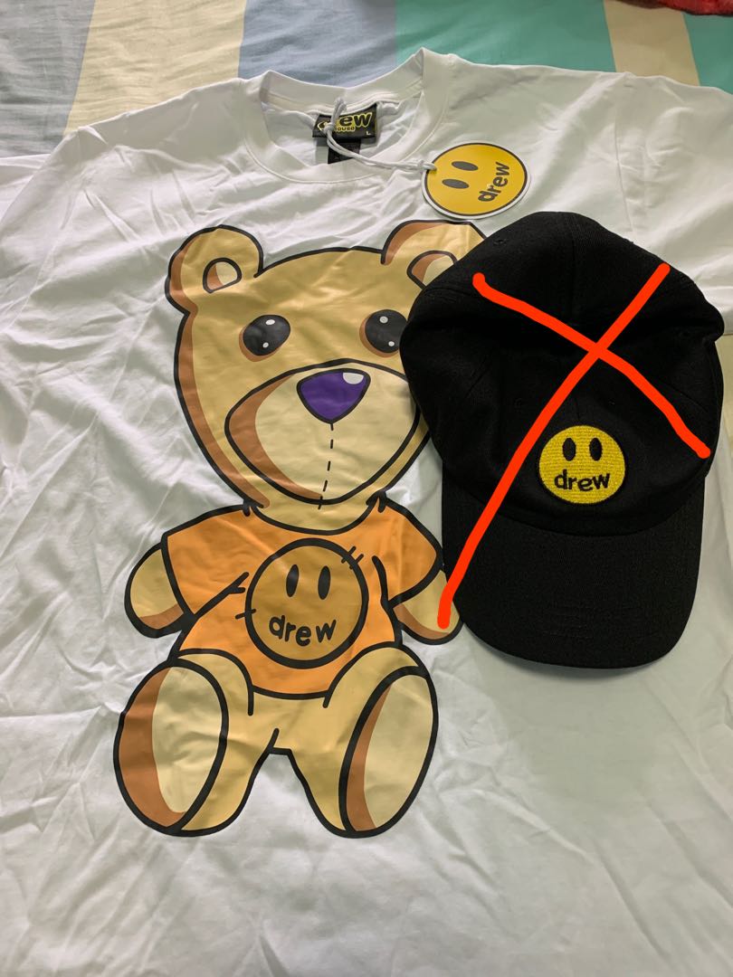 Drew shirt, Men's Fashion, Tops & Sets, Tshirts & Polo Shirts on Carousell