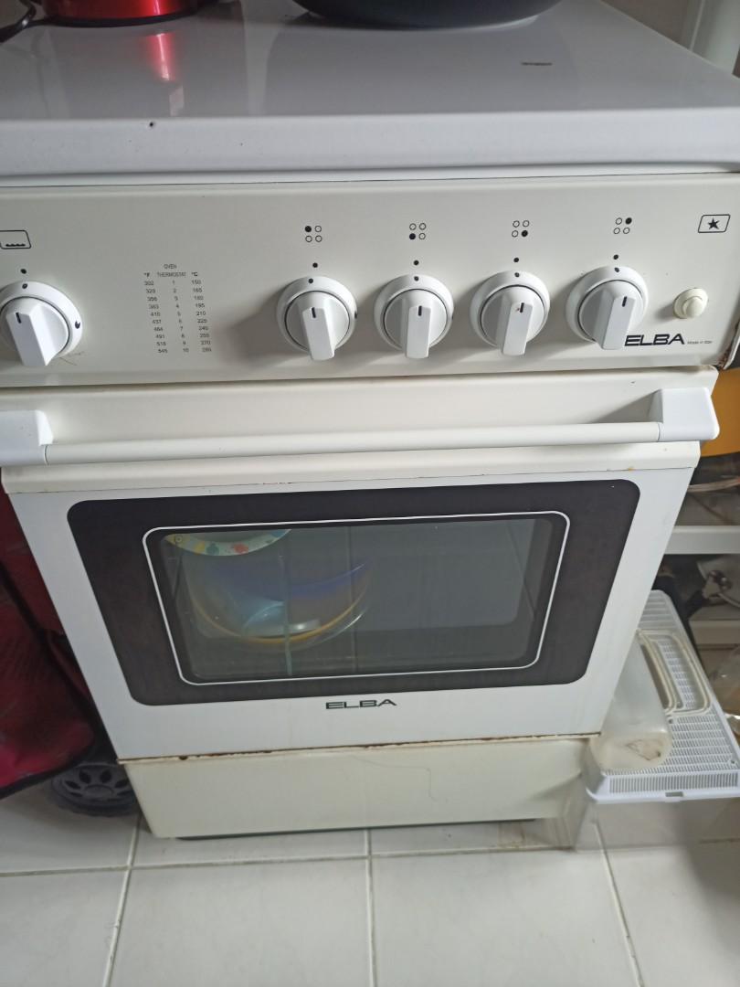 Elba Freestanding Cooker Gas, TV & Home Appliances, Kitchen Appliances ...