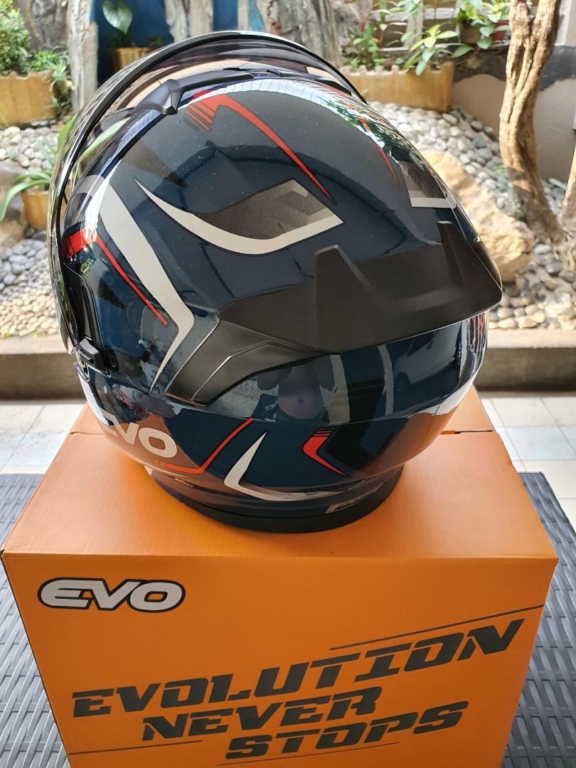 EVO RX-7 Sentinel Half Face Helmet, Men's Fashion, Activewear on Carousell
