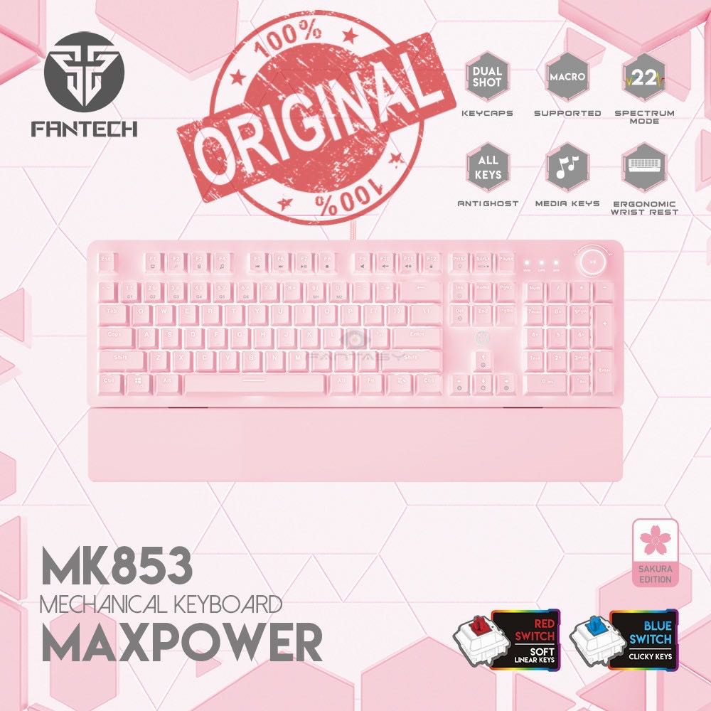 Fantech Maxpower MK583 - Sakura, Computers & Tech, Parts & Accessories ...