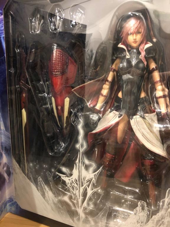 Final Fantasy XIII 13 Lightning Returns PLAY ARTS KAI Lightning Figure ...