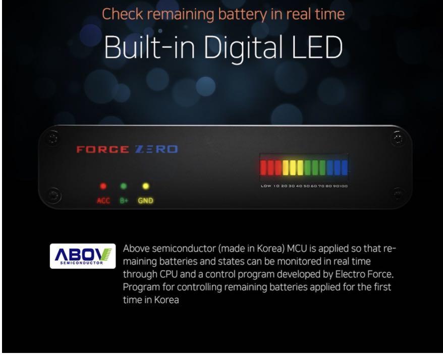 Force Zero Car Battery Pack DF-4, Car Accessories, Accessories on Carousell