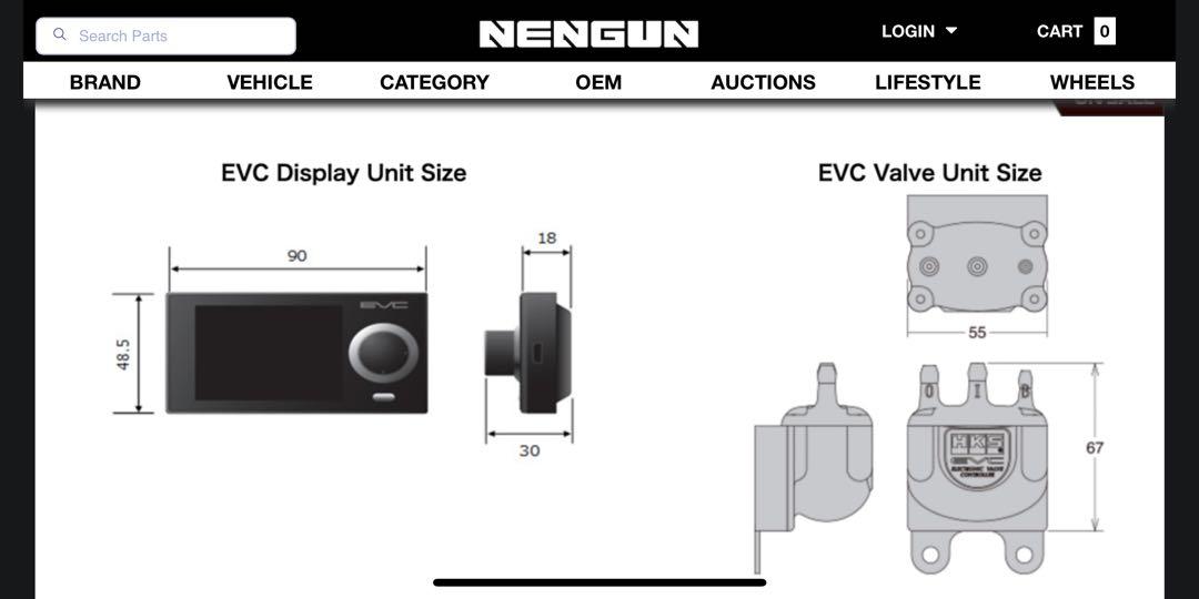 Hks evc 7 boost controller, Car Accessories, Accessories on Carousell