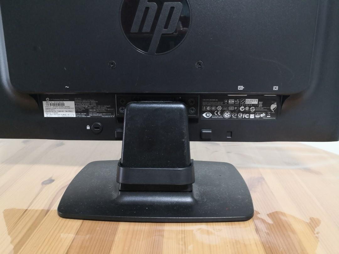 HP Pro Display P201 20" LED Monitor, Computers & Tech, Parts ...