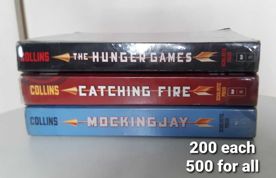 Hunger Games Trilogy by Suzanne Collins, Hobbies & Toys, Books ...