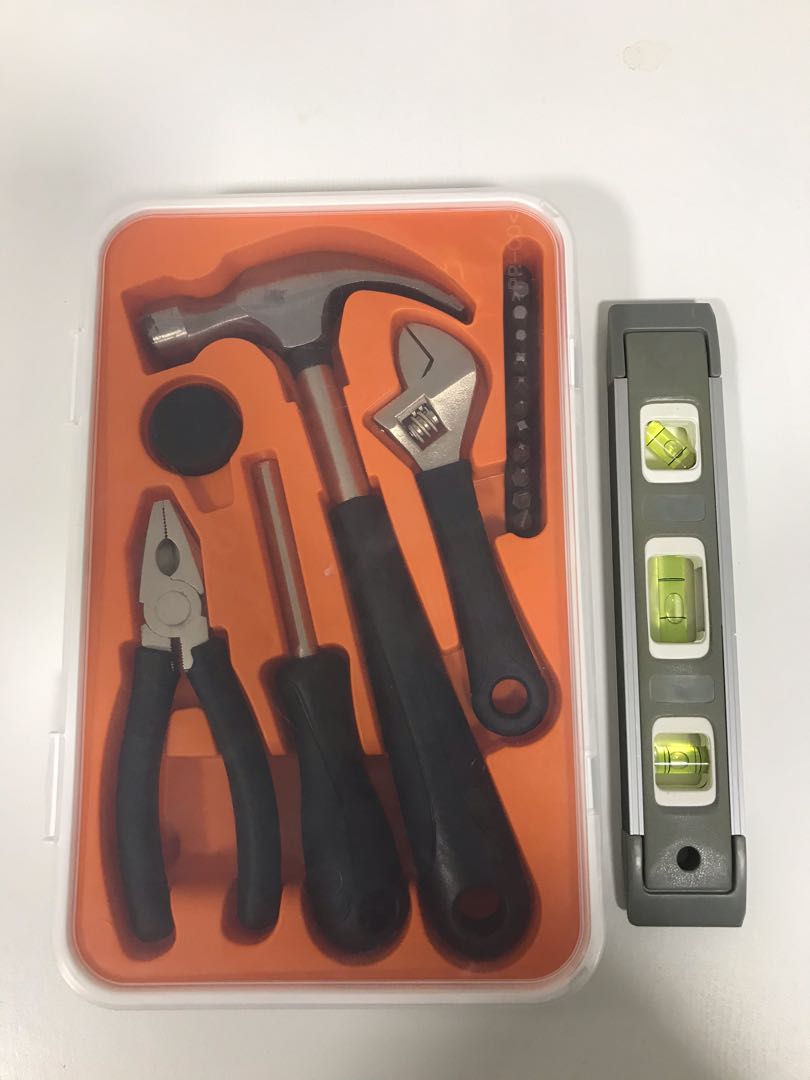 Ikea Fixa 17-piece tool set & level, Furniture & Home Living, Furniture ...