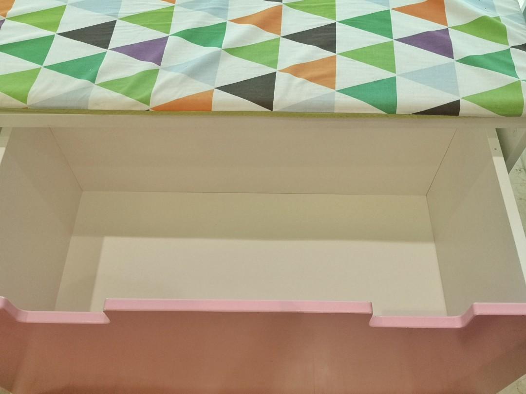 Ikea Smastad bench with toy storage, Furniture & Home Living, Home ...