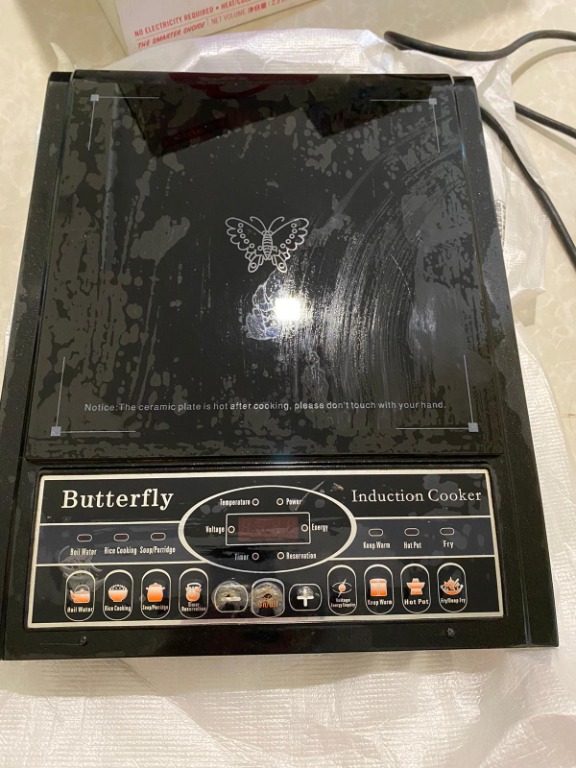 Induction Cooker (Butterfly) BIC-828 , TV & Home Appliances, Kitchen ...