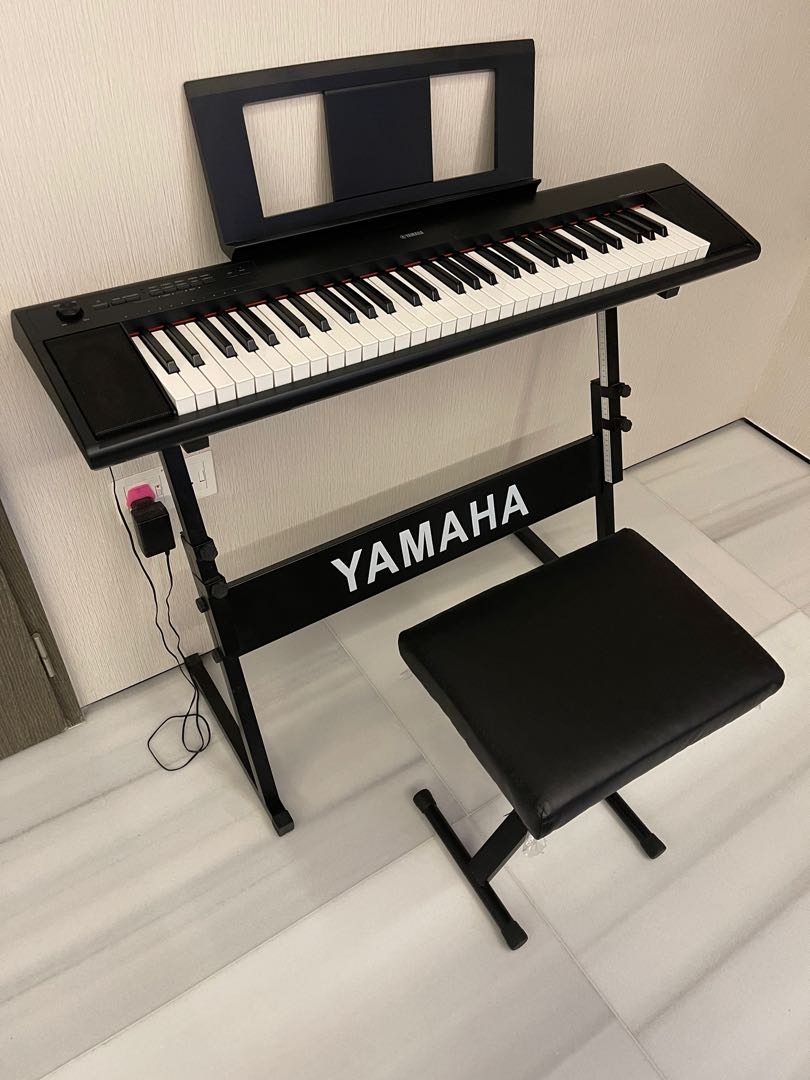 Yamaha NP-12 - Piaggero Portable Keyboard, Hobbies & Toys, Music & Media, Musical Instruments on ...