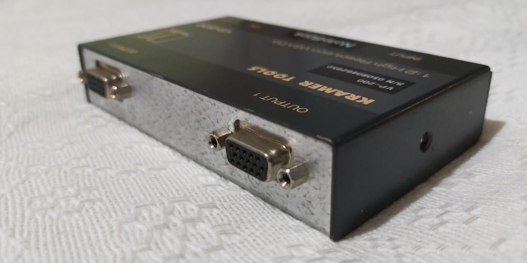 Kramer VGA High Resolution VGA Distribution Amplifier, Computers & Tech ...