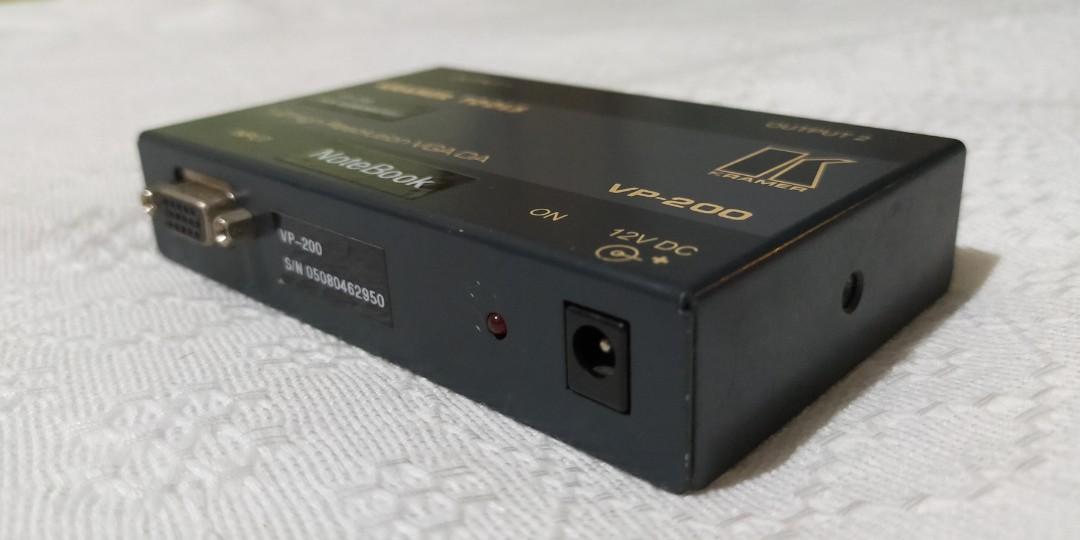 Kramer VGA High Resolution VGA Distribution Amplifier, Computers & Tech ...