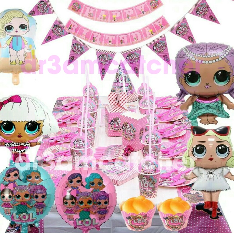 LOL Surprise Dolls party items in ready stock!, Hobbies & Toys, Toys ...
