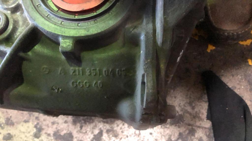 MB W211 E200 REAR AXLE DIFFERENTIAL 3.46 RATIO, Car Accessories ...