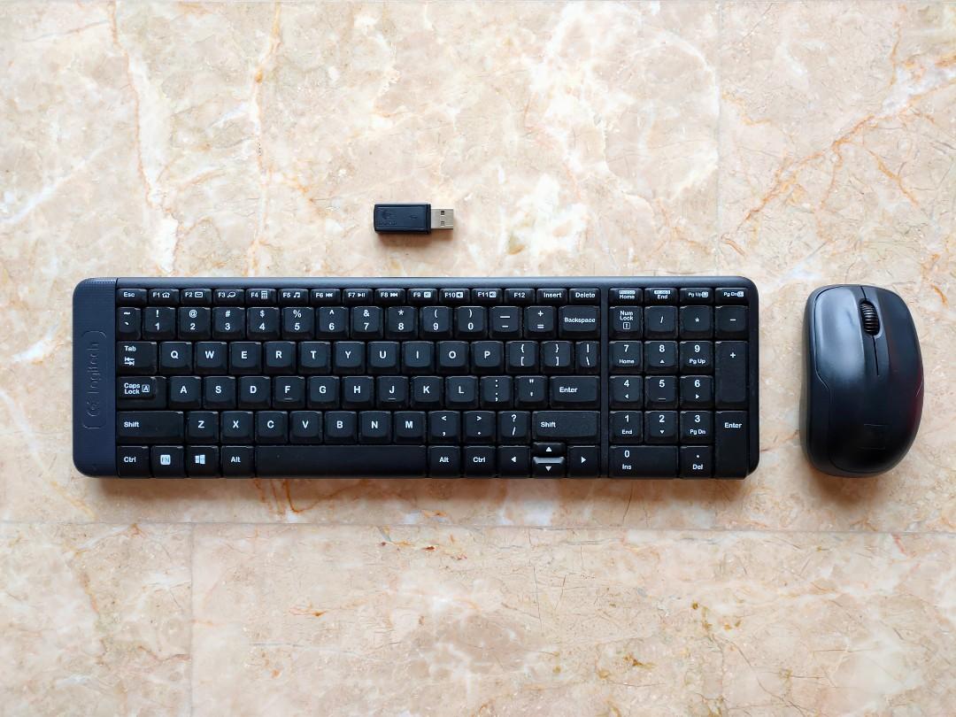 MK 220 Logitech Wireless Keyboard And Mouse, Computers & Tech, Parts ...