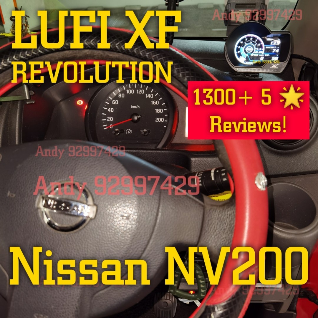 Nissan Nv200 Lufi XF Revolution OBD OBD2 Display Gauge #lufi #magician ...