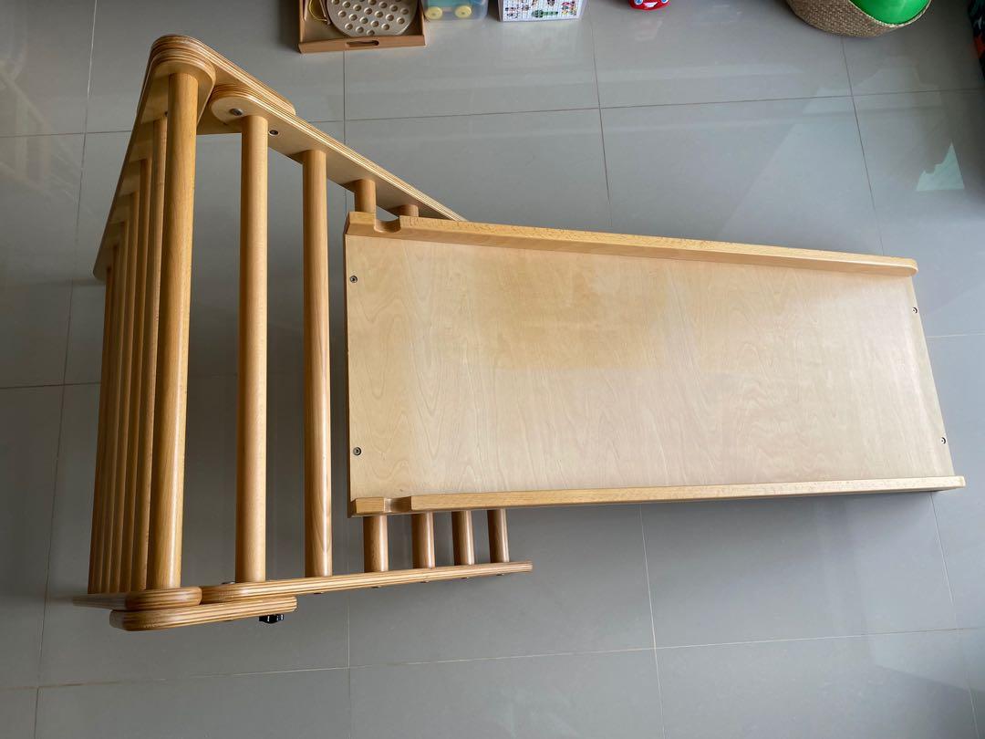 Pikler triangle with 2-sided ramp, Babies & Kids, Infant Playtime on ...