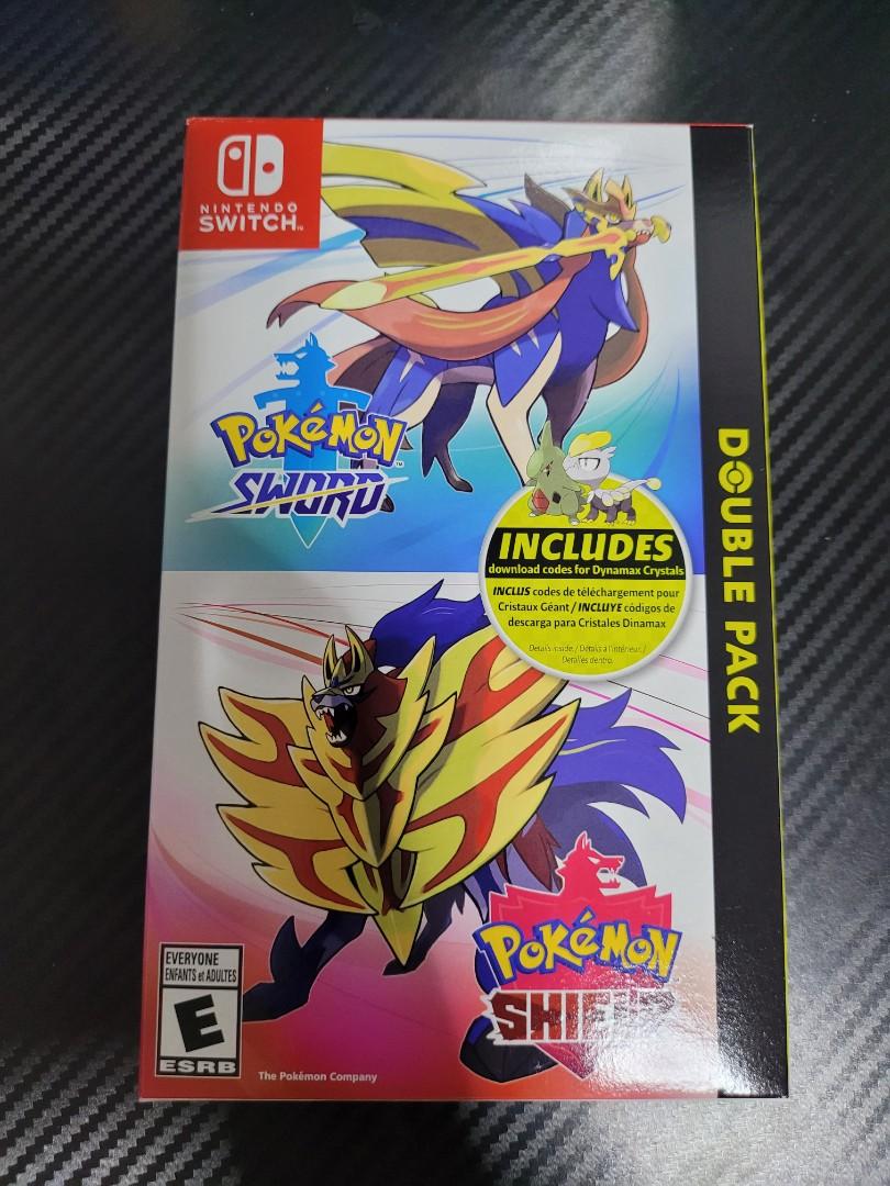Pokemon sword and shield double pack, Video Gaming, Video Games ...