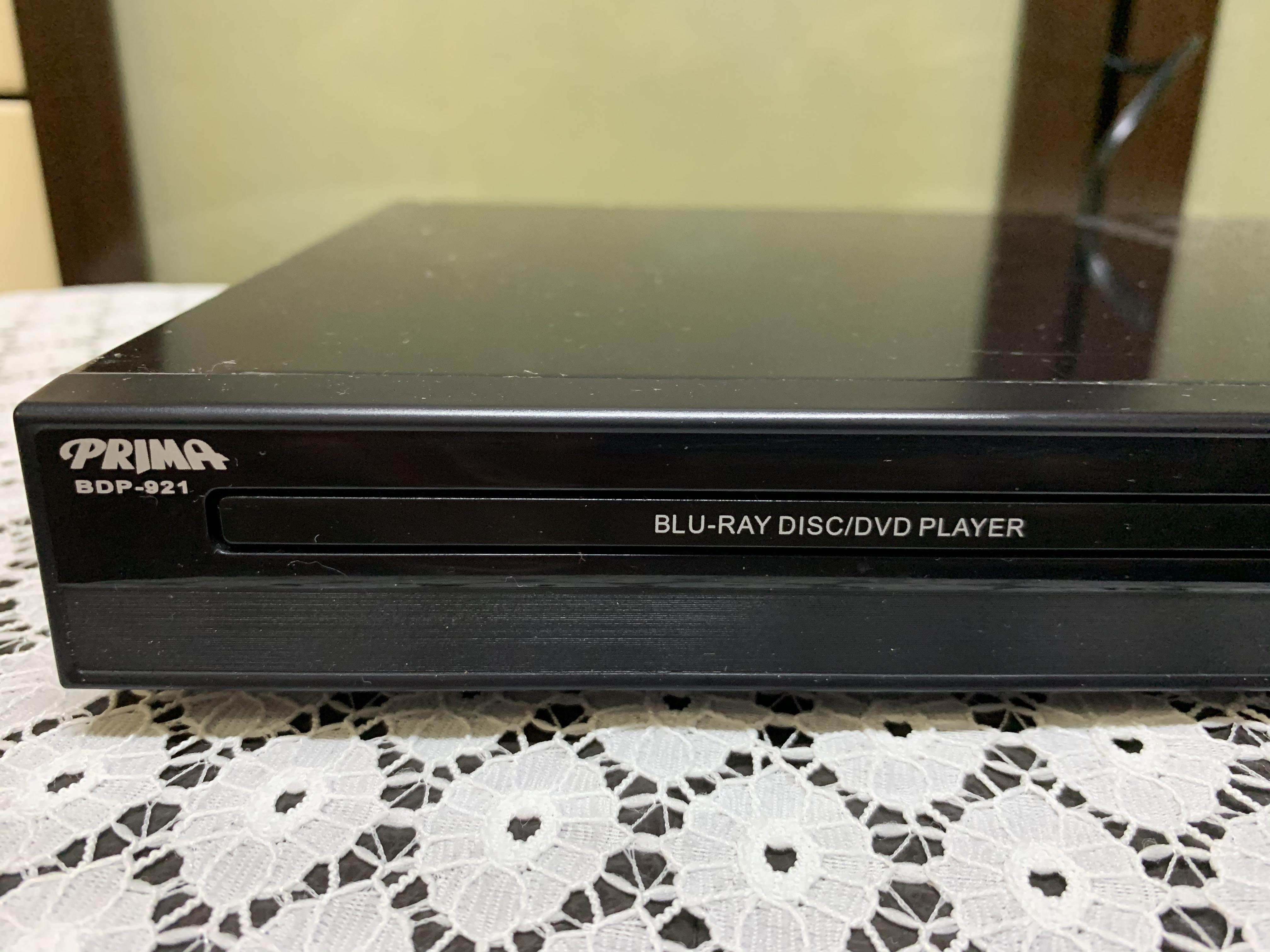 Prima DVD player blue-ray 藍牙機, 家庭電器, 電視 & 其他娛樂, 藍光及播放器 - Carousell
