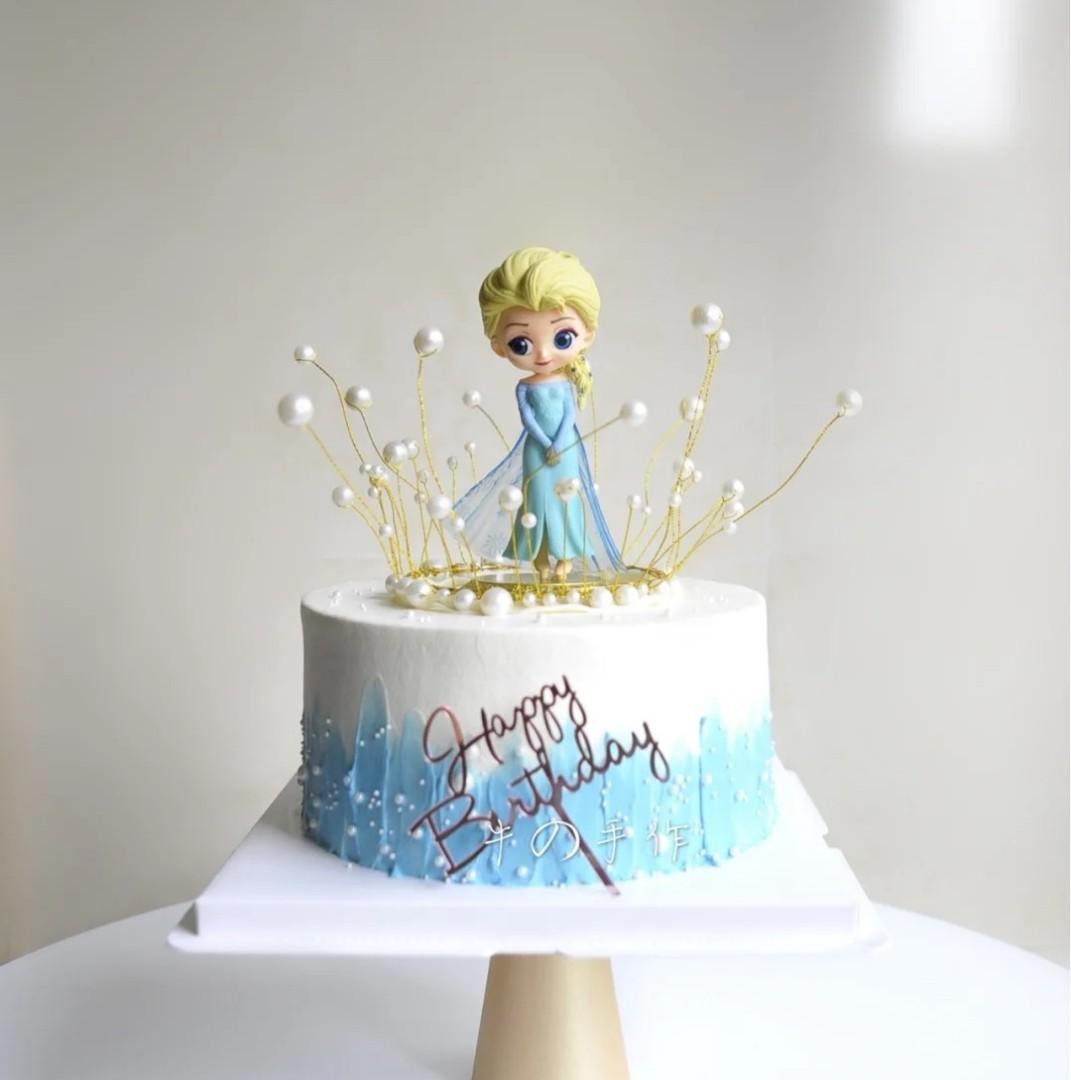 Princess Elle, mermaid,frozen birthday cake, Food & Drinks, Baked Goods ...