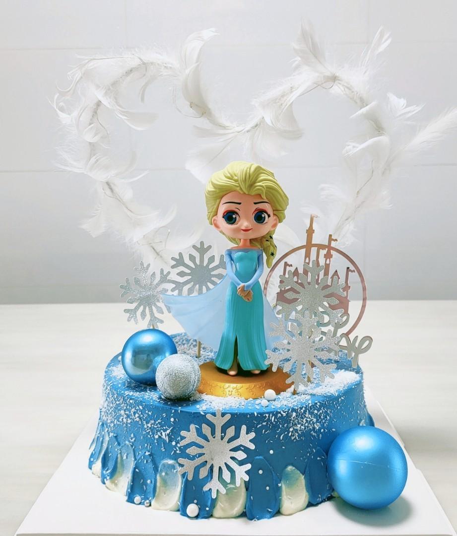 Princess Elle, mermaid,frozen birthday cake, Food & Drinks, Baked Goods ...
