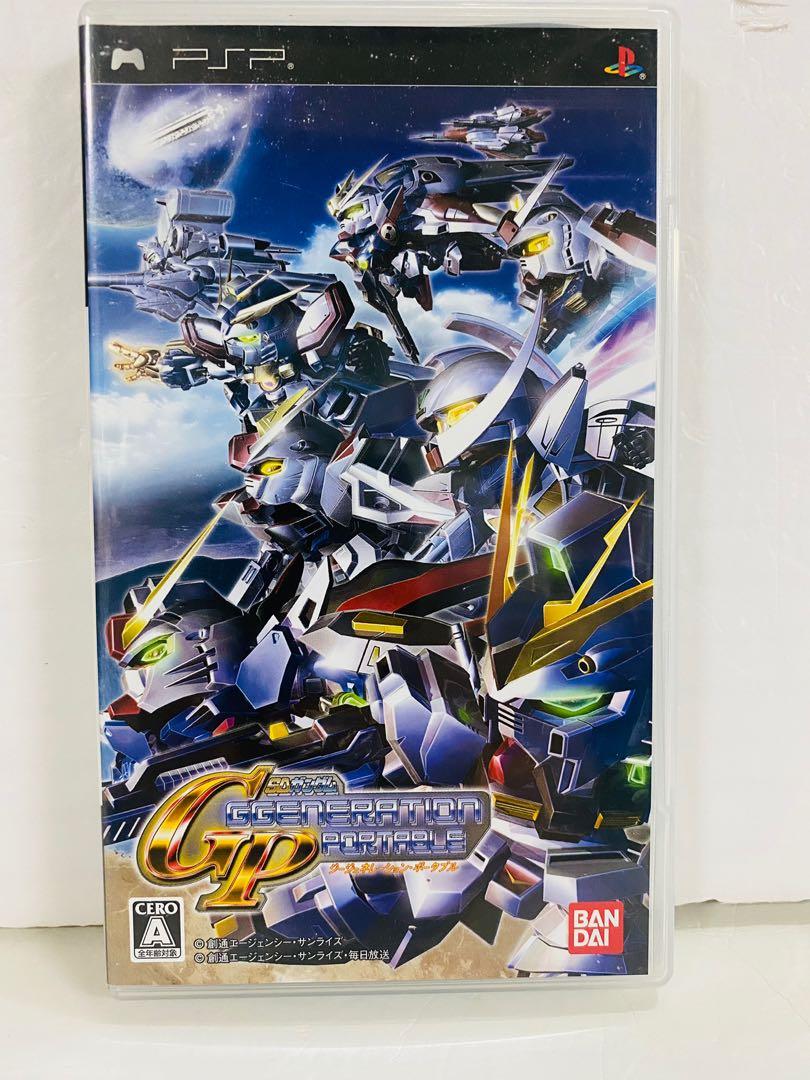 PSP 高達 SD Gundam G Generation Portable GP Bandai 中古, 電子遊戲, 電子遊戲, PlayStation - Carousell