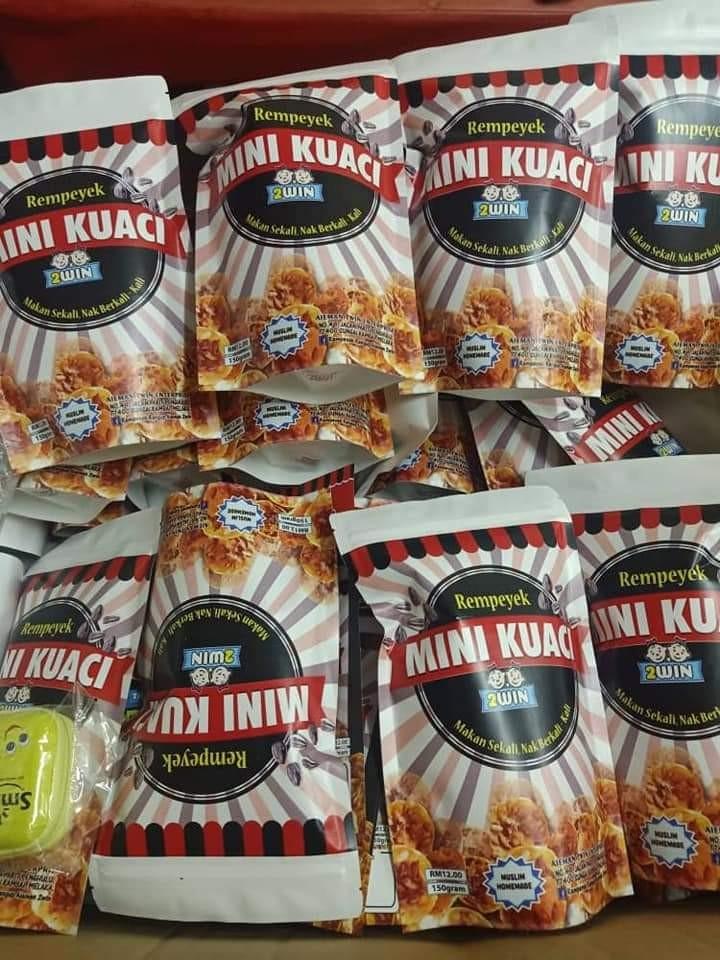 REMPEYEK MINI KUACI, Food & Drinks, Packaged & Instant Food on Carousell
