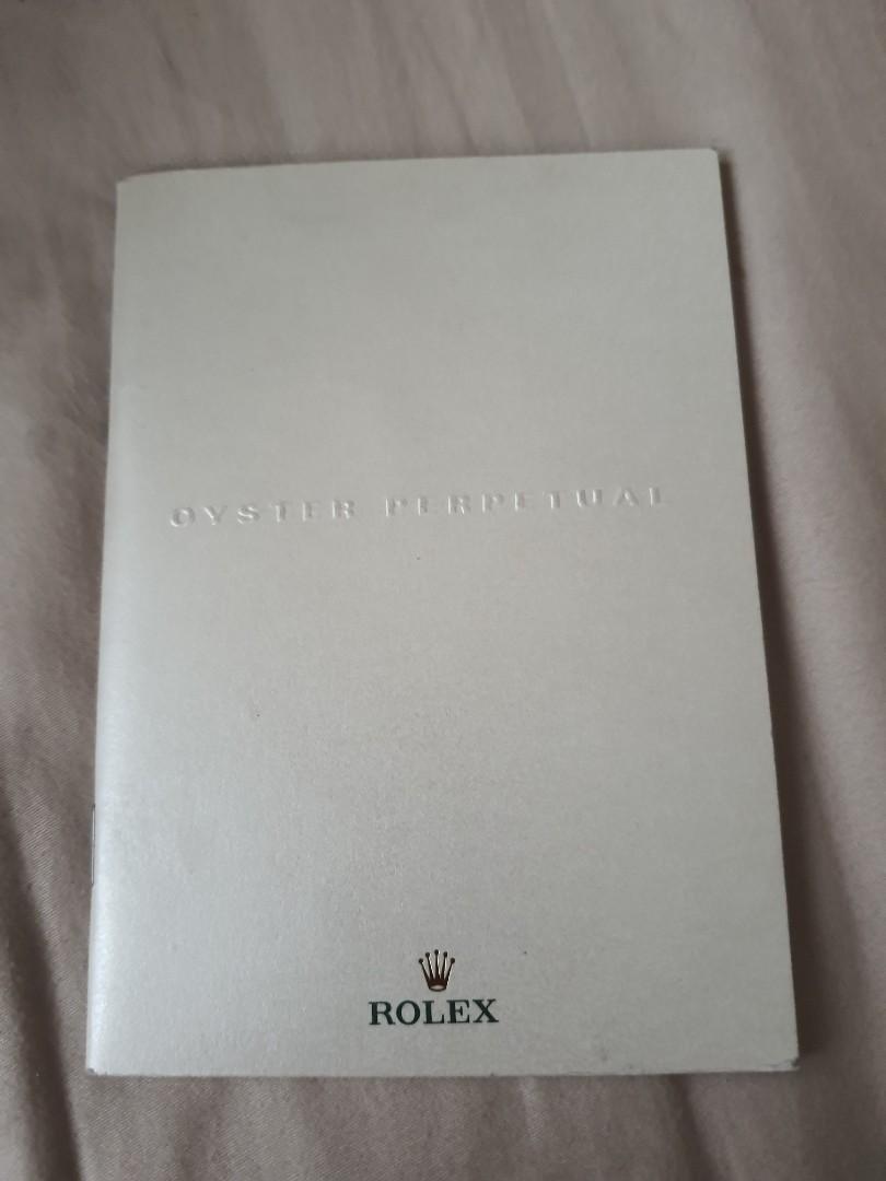 Rolex mini catalogue rare and hard to find, Luxury, Watches on Carousell