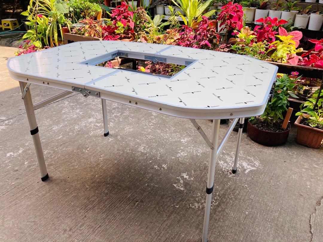 SAMGYUPSAL TABLE, Furniture & Home Living, Outdoor Furniture on Carousell