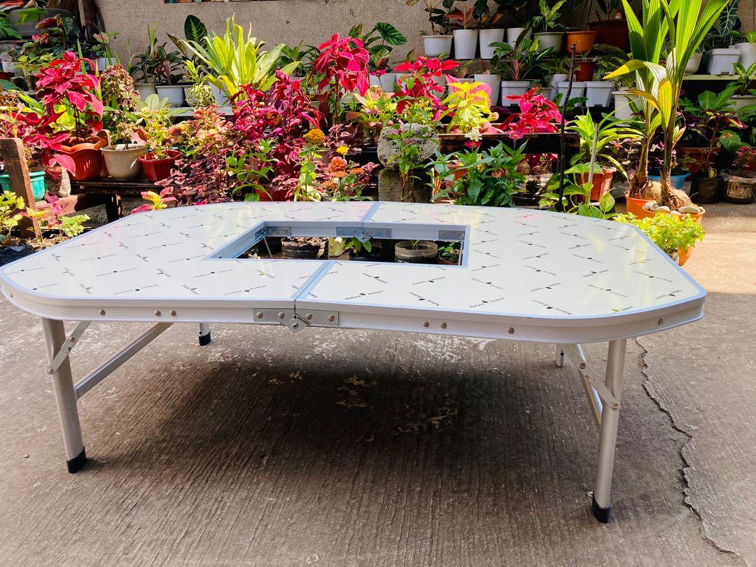 SAMGYUPSAL TABLE, Furniture & Home Living, Outdoor Furniture on Carousell