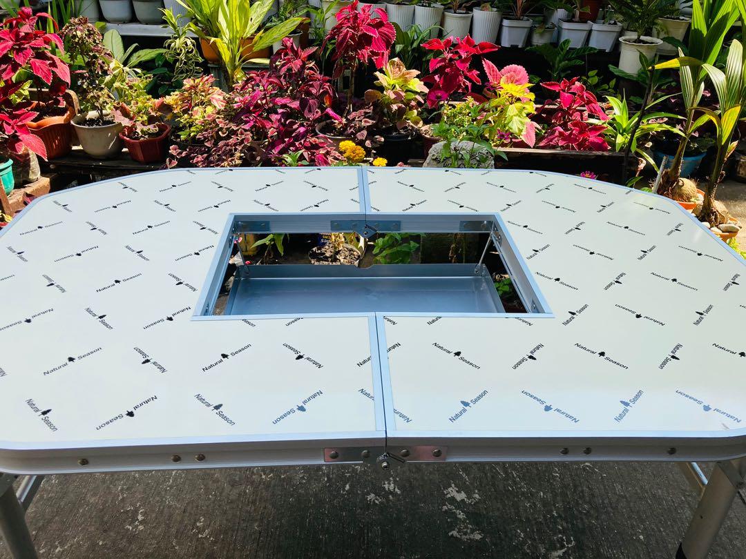 SAMGYUPSAL TABLE, Furniture & Home Living, Outdoor Furniture on Carousell