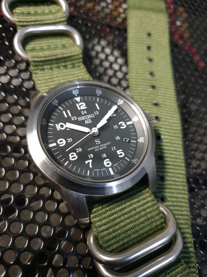 Seiko SUS military watch, Men's Fashion, Watches & Accessories, Watches ...