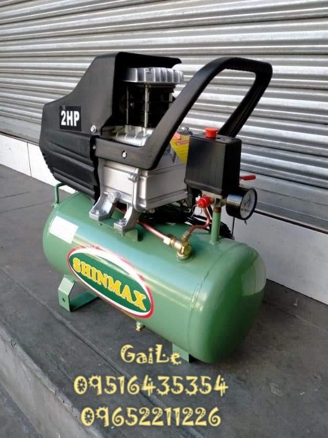 SHINMAX Japan 2HP / 25L Tank Air Compressor, Commercial & Industrial ...