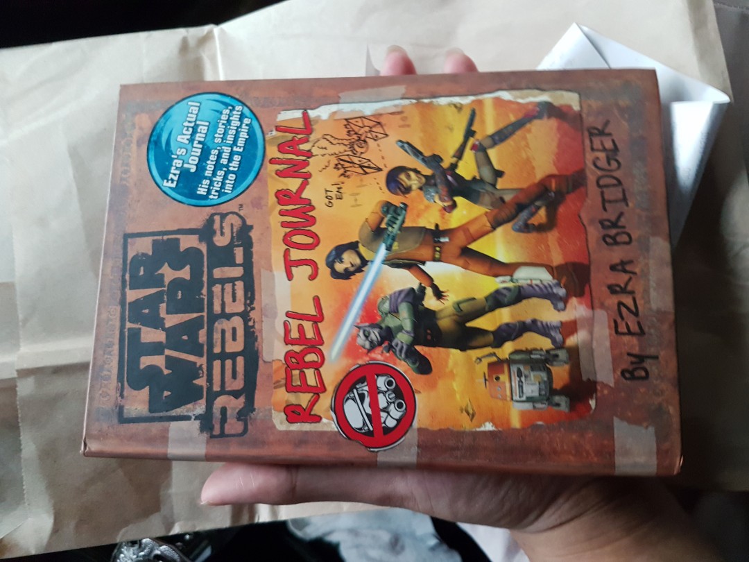 Star wars rebels rebel journal by Ezra Bridger, Hobbies & Toys, Books ...