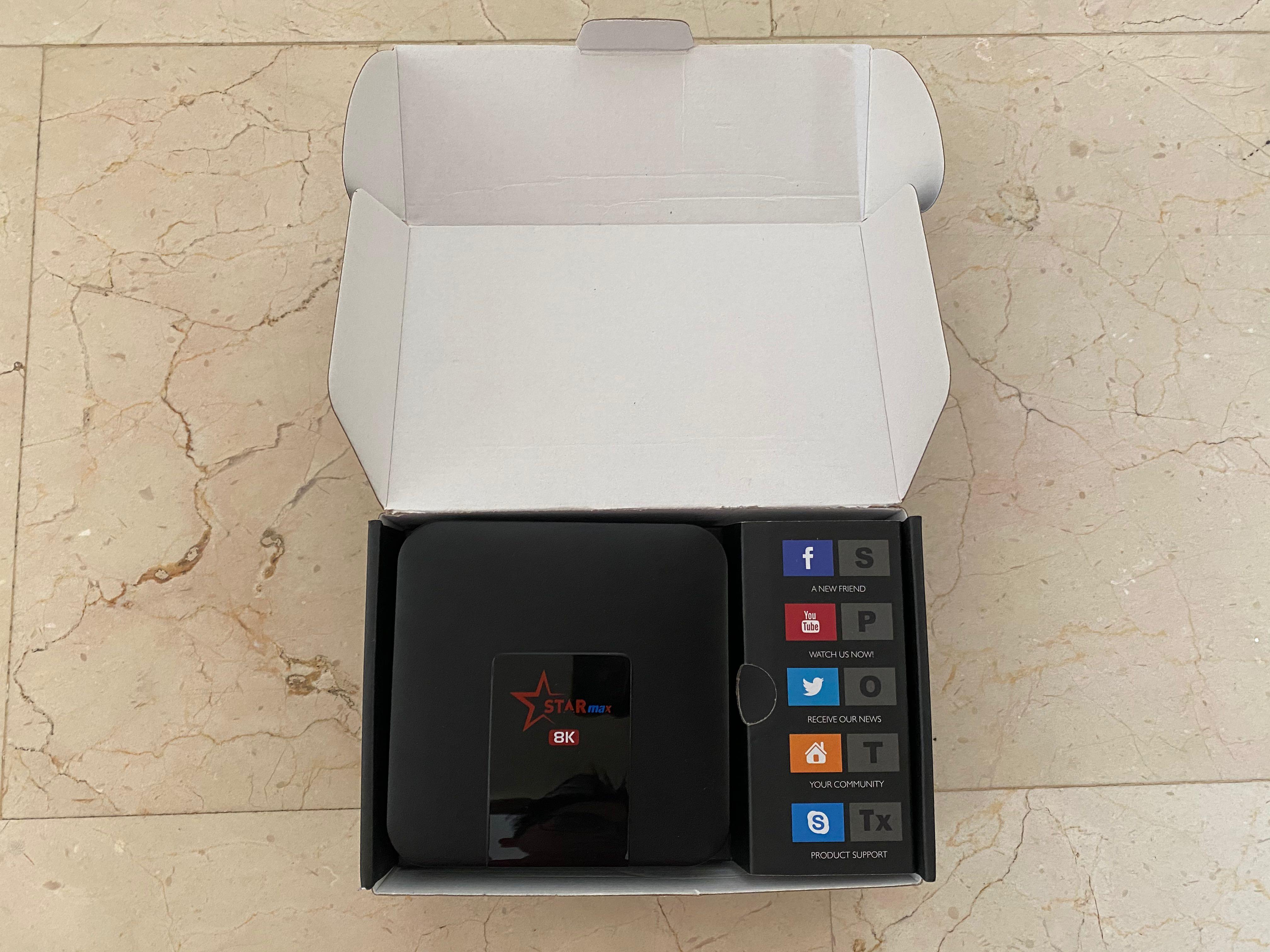 STARmax 8K TV box, TV & Home Appliances, TV & Entertainment, Media ...