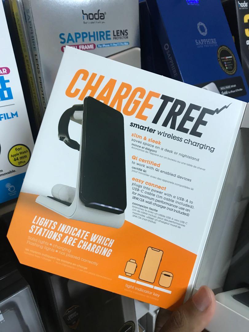 STM Charge Tree 3 in 1 Wireless Charging Station for iPhone/ Android ...