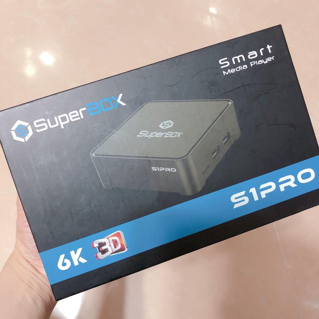 Superbox S1 Pro HD 6K Andoid IPTV Box 網絡電視盒子, 家庭電器, 電視 & 其他娛樂, 電視組件及配件 - Carousell