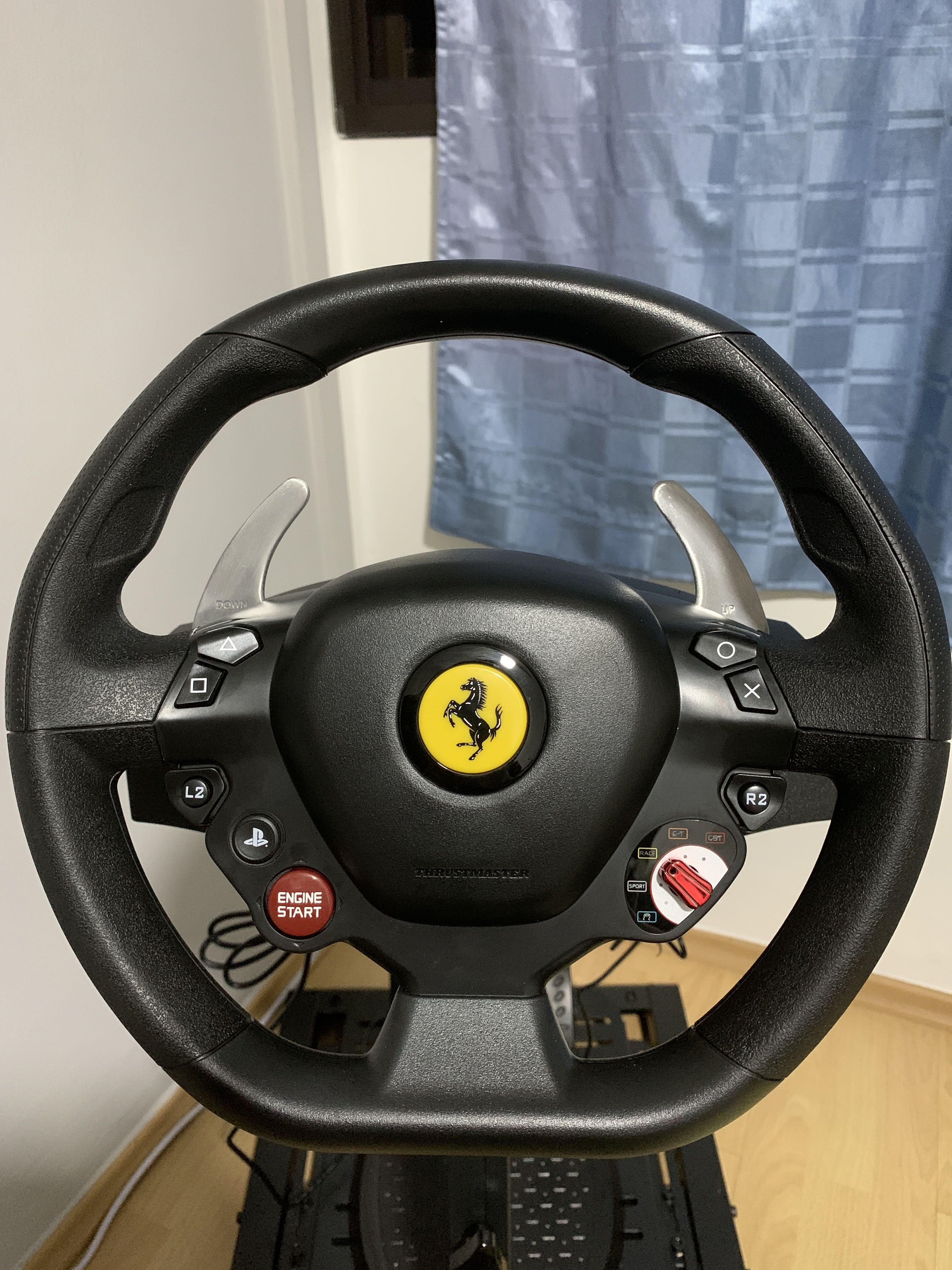 Thrustmaster T80 Ferrari 488 GTB (PC/PS4), Video Gaming, Gaming ...