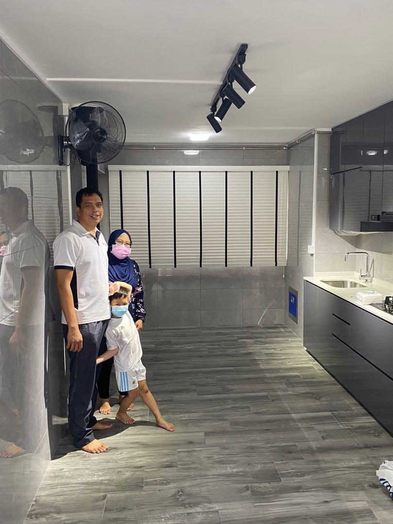 Timber Venetian blind completed at 432 clementi, Furniture & Home ...