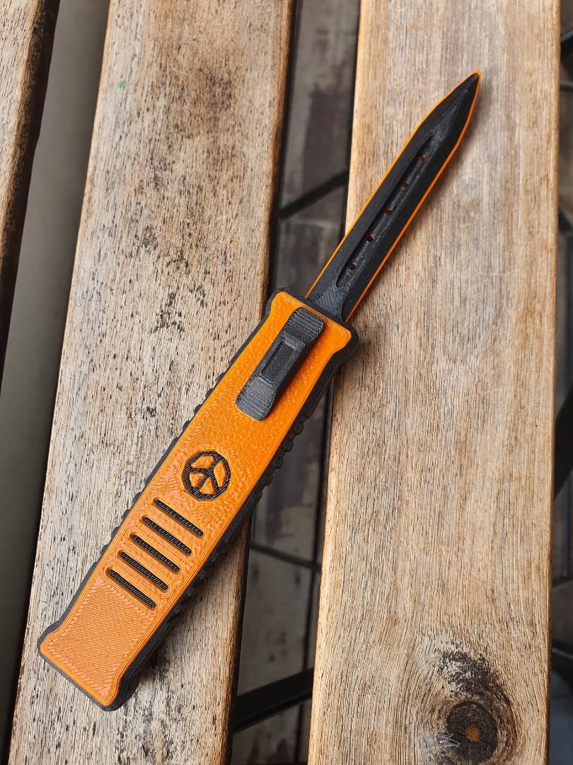 Toy Double Action OTF Tactical Switchblade, Hobbies & Toys, Toys ...