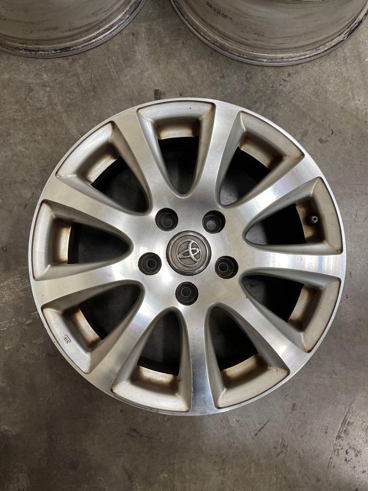 Toyota Camry Original Rims, Car Accessories, Tyres & Rims on Carousell