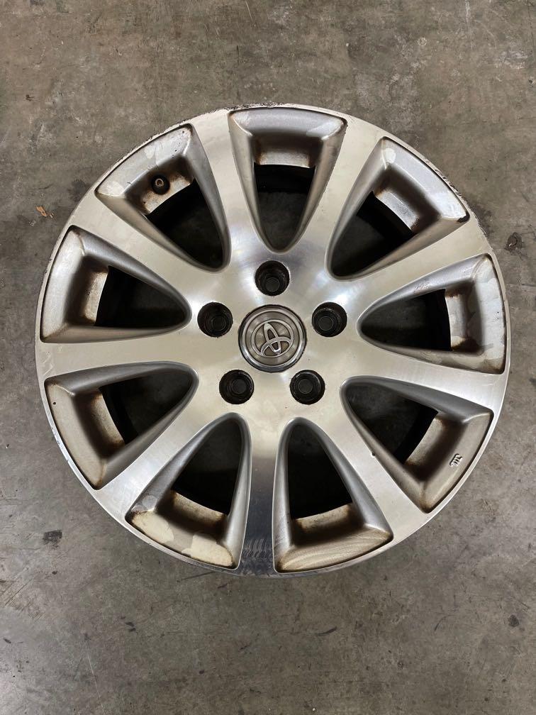 Toyota Camry Original Rims, Car Accessories, Tyres & Rims on Carousell